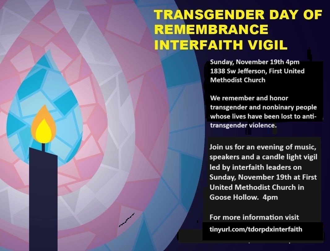 Transgender Day of Remembrance Interfaith Show | KBOO